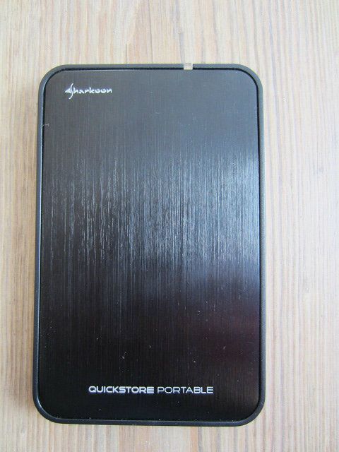 Sharkoon QuickStore portable USB 3.0 2,5" Zwart Zwart - - Product reviews - Tweakers