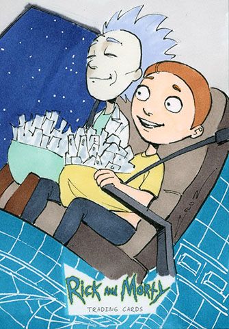 Matt's Rick and Morty sketch card collection - Page 2 - Blowout Cards ...